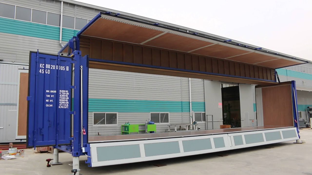 operate wing body container 6 - YouTube