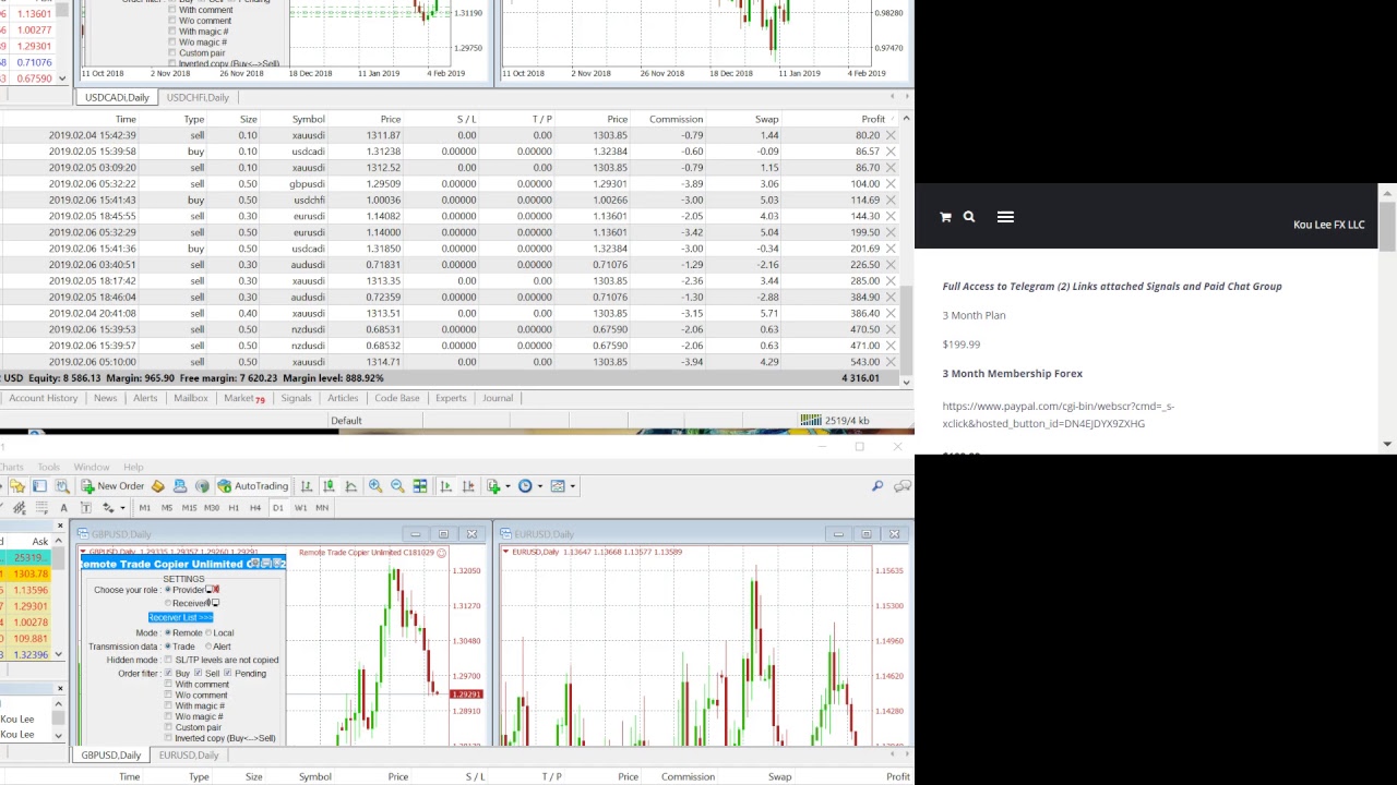 Forex Live Trading Software - YouTube