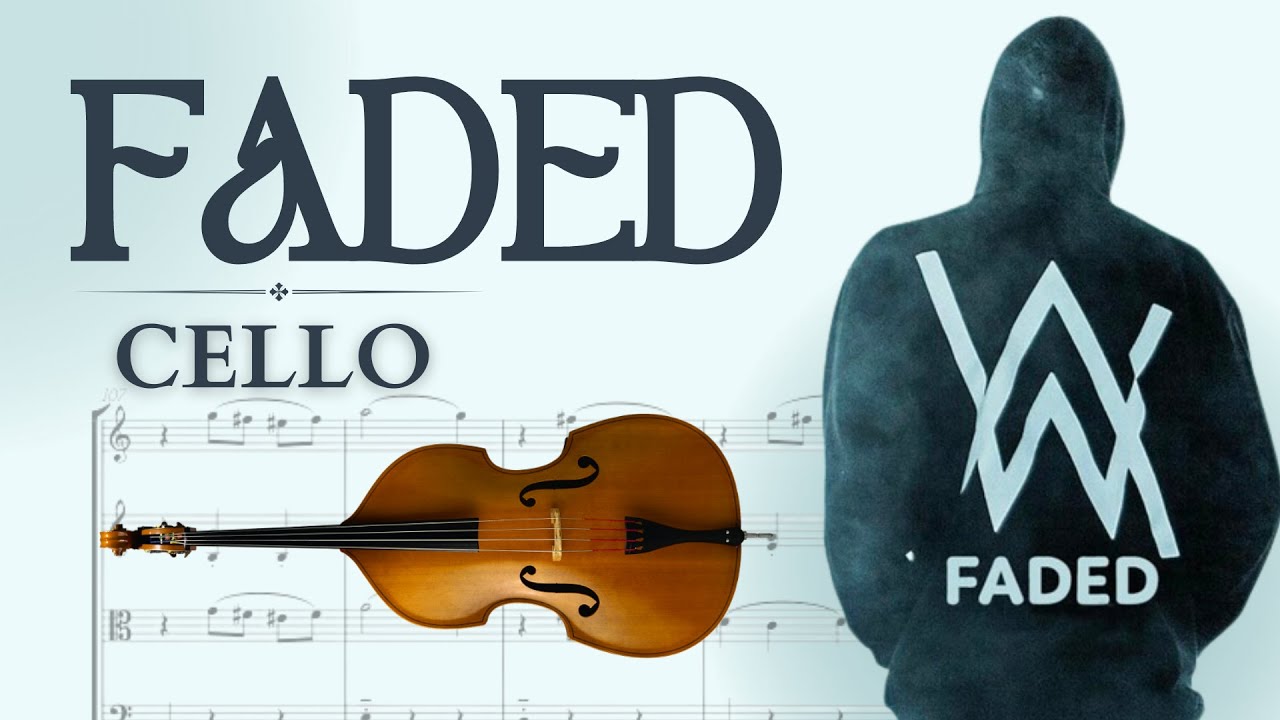 🚶♂️CELLO • Faded • Alan Walker | easy sheet music • how to play • play ... 🚶♂️CELLO • Faded • Alan Walker | easy sheet music • how to play • play ...