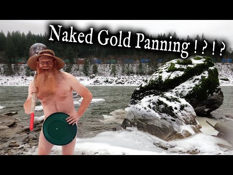 Naked gold panning!? Some rules need the use of common sense. (Yale Public Panning Reserve)