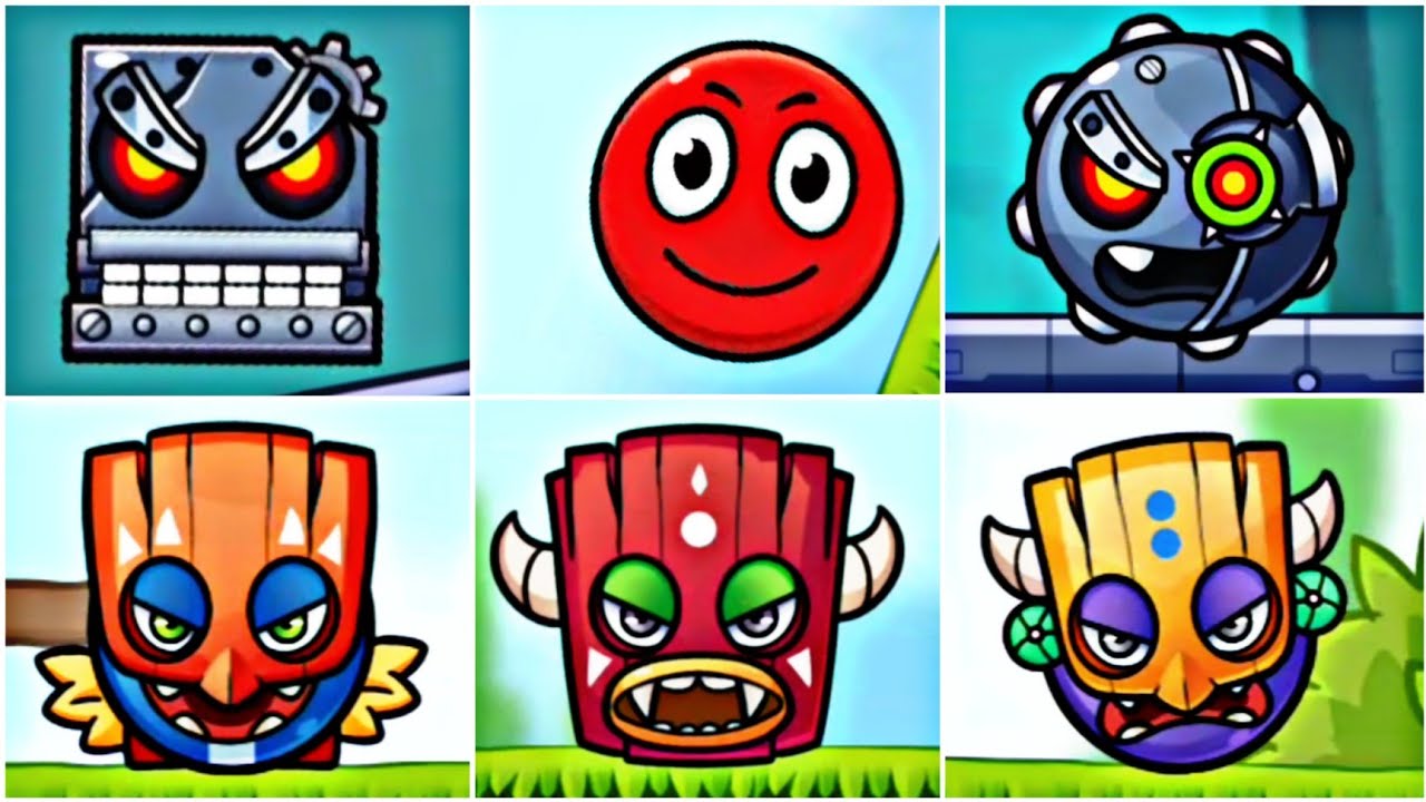 red ball roller ball adventure - Red Ball Gameplay - Boss Fight - All ...