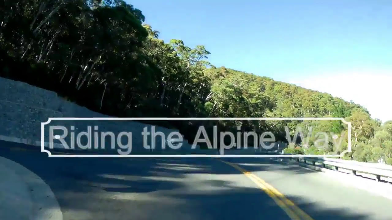 The Alpine Way by Motorcycle - YouTube
