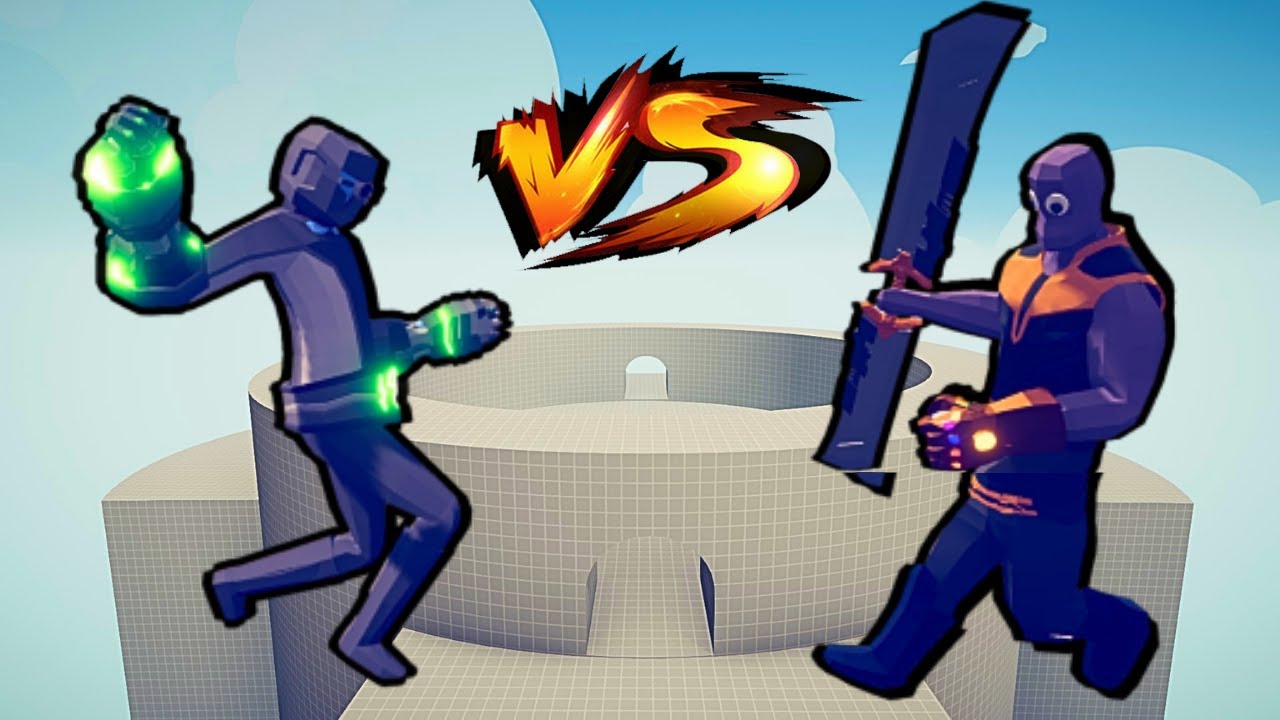 THANOS vs TITANIUM BOXER - Totally Accurate Battle Simulator TABS - YouTube