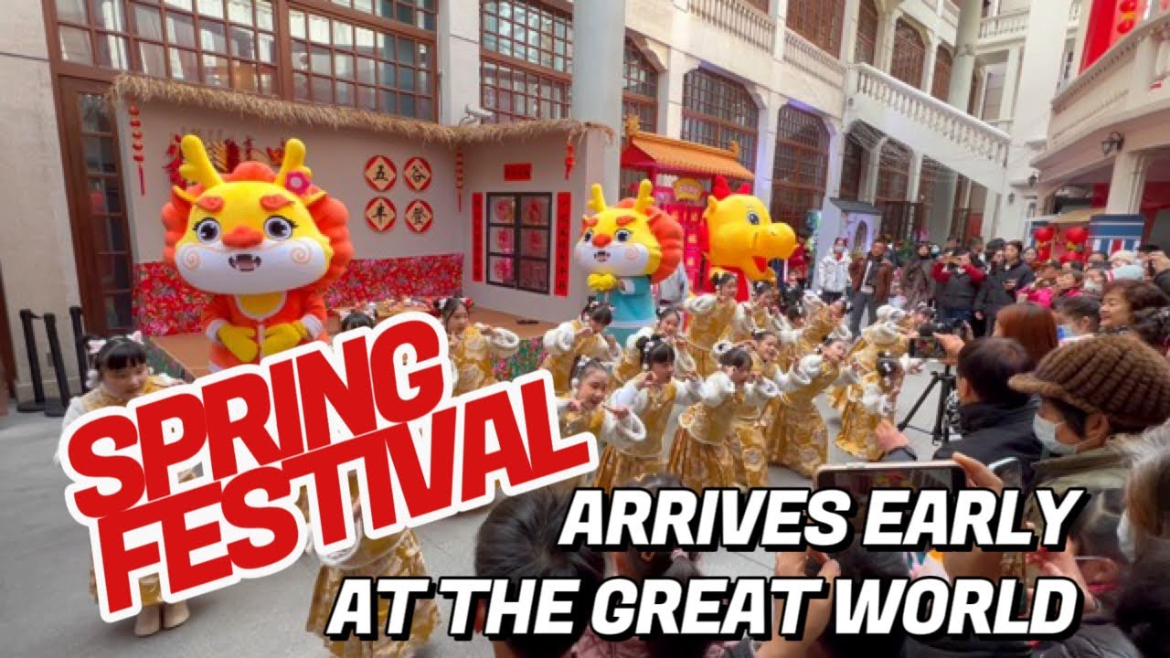 Shanghai residents celebrate Spring Festival early at cultural landmark ...
