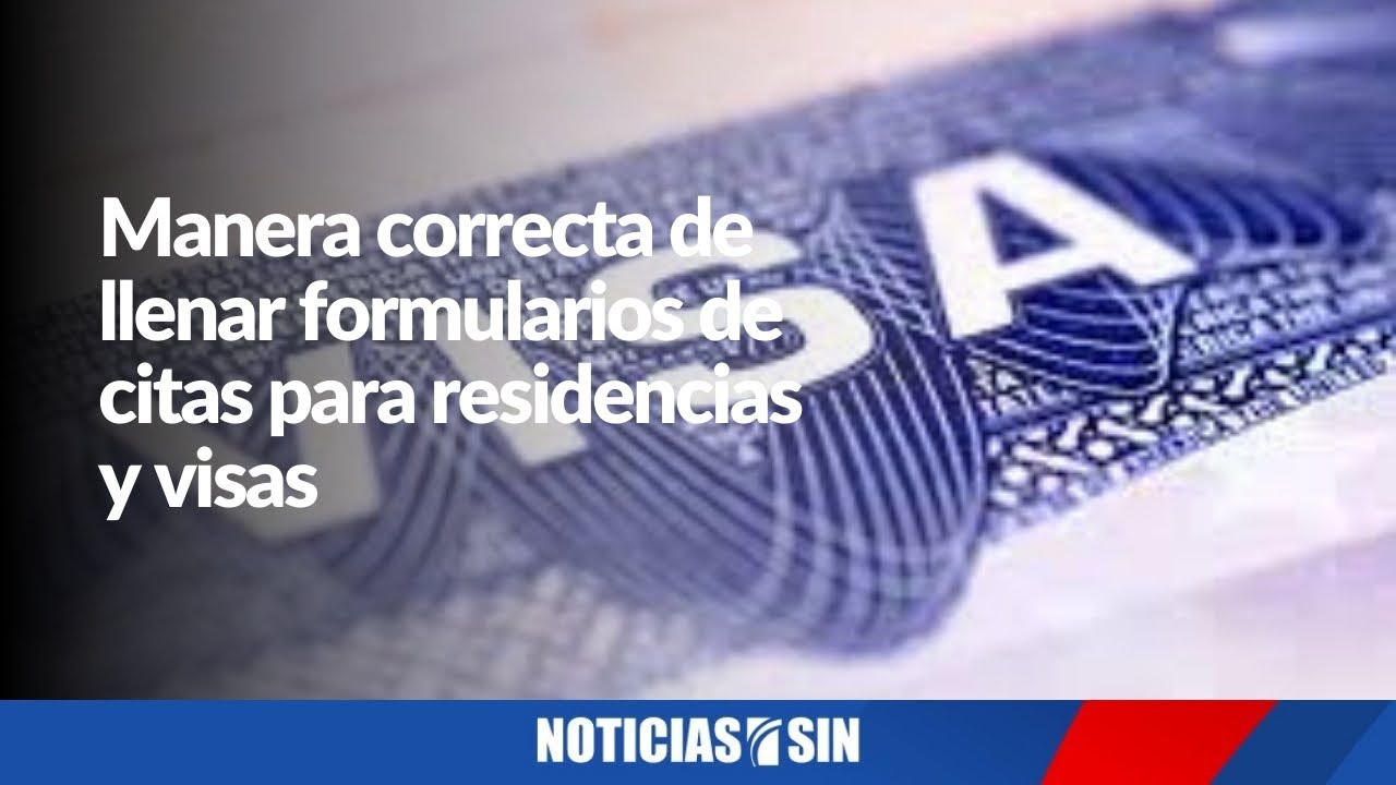 ¿Cómo llenar formulario de manera correcta? - YouTube