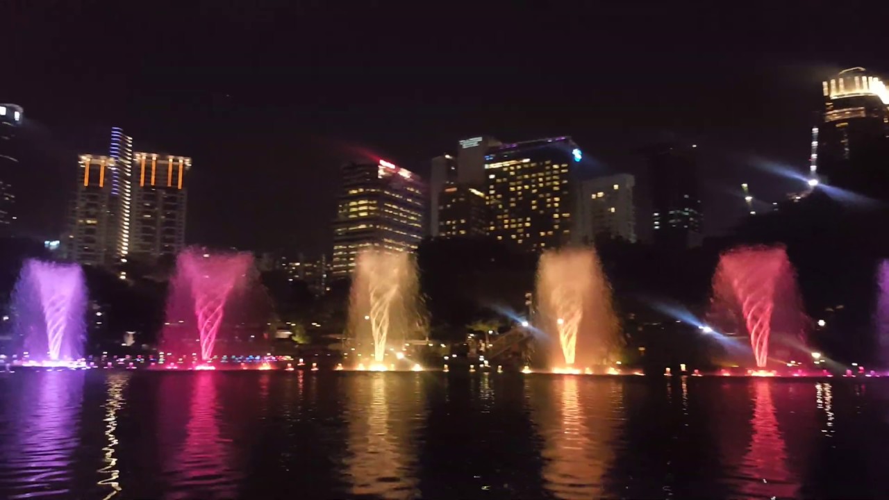 KLCC Lake Symphony Water Fountain / Malaysia Part 2 - YouTube