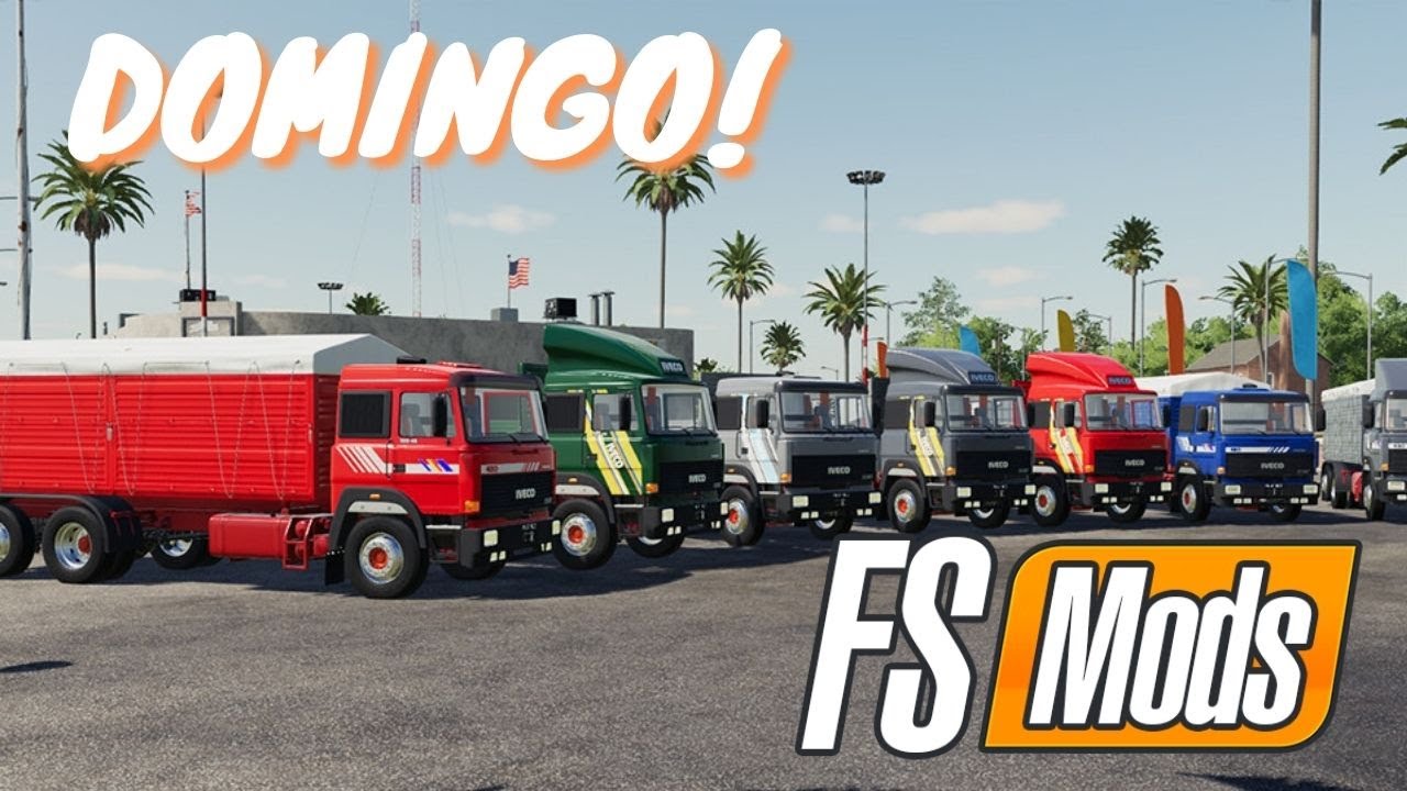 Novos mods no Domingo? Novos caminhões Fiat/Iveco para o FARMING ...