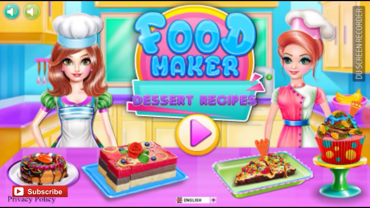 Food Maker Dessert Recipes RASPBERRY. ( Games ) - YouTube