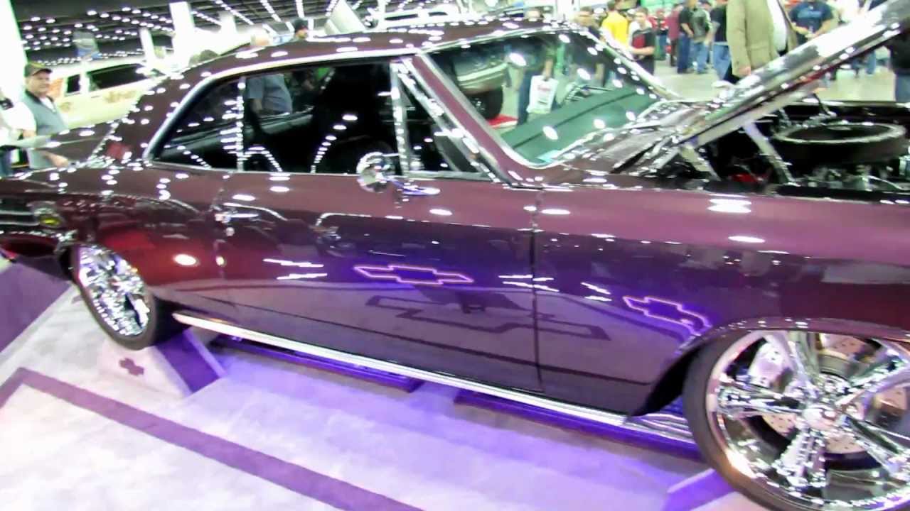 1967 Chevy Chevelle SS Purple At Detroit Autorama - YouTube