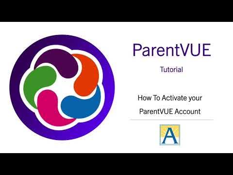 How to activate your ParentVUE account - YouTube