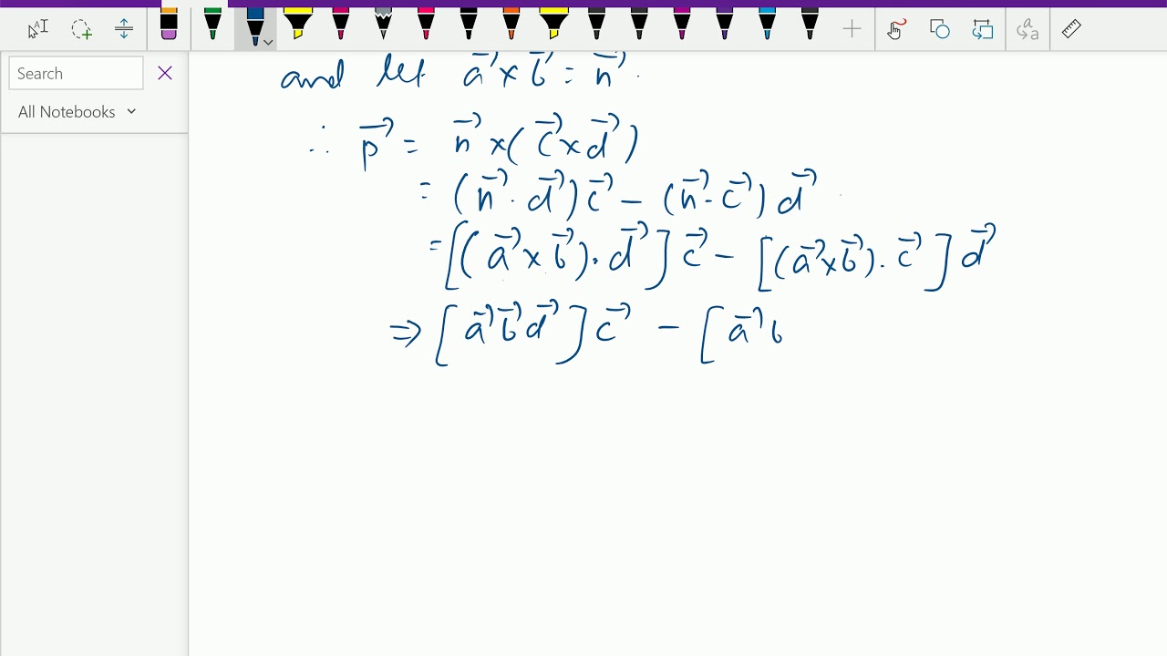 Vectors : - ( Vector product of four vectors ; Introduction ) - 79 ...