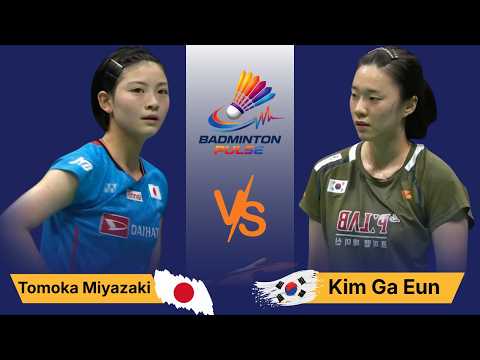 Kim Ga Eun vs Tomoka Miyazaki Insane Rallies & Dramatic Finish  Women’s Singles Badminton Highlights