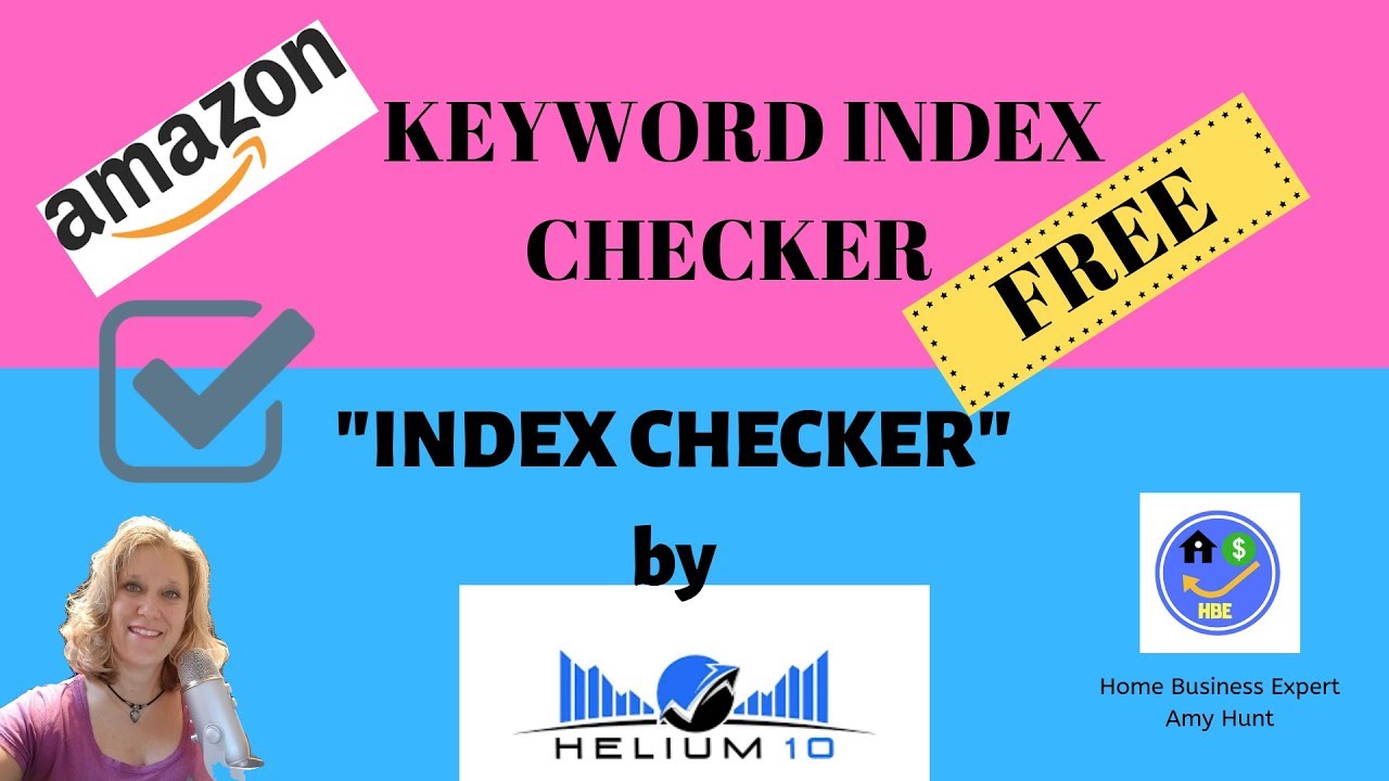 😊 AMAZON KEYWORD RANKING - Backend Keywords " INDEX CHECKER " by Helium ...