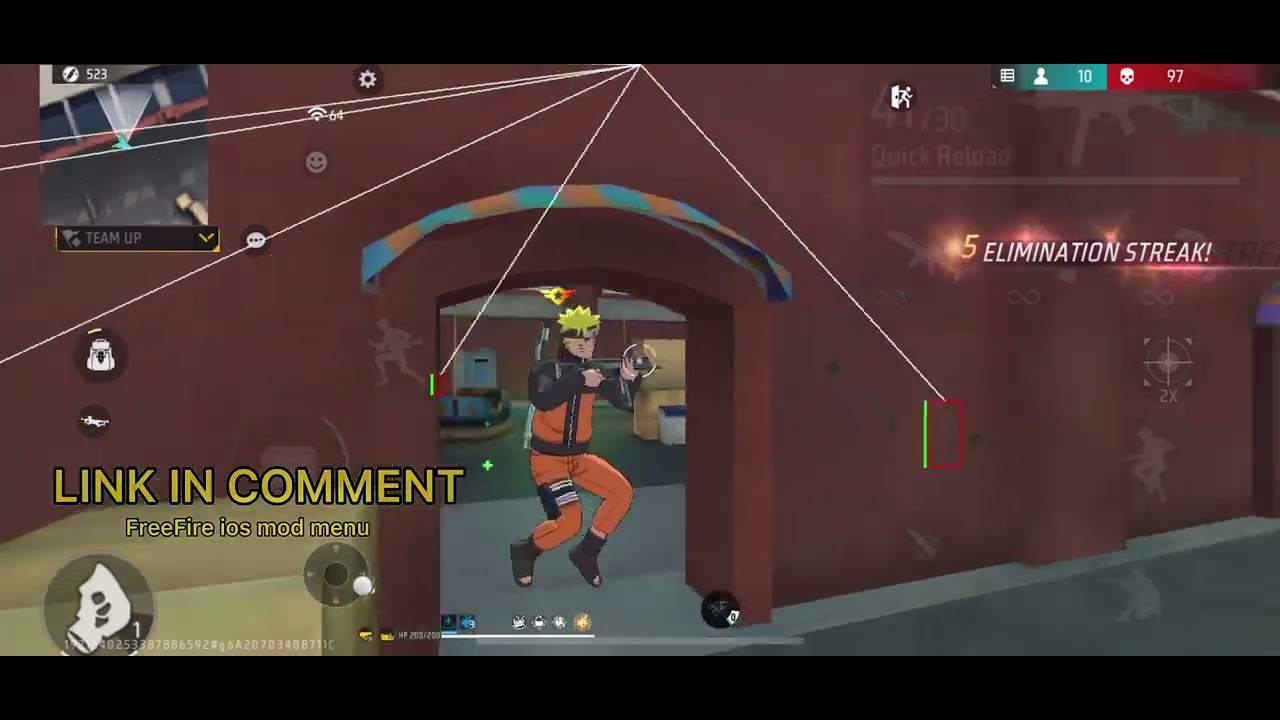 FREE FIRE IPA MOD MENU IOS ANTIBAN / ANTIBLACKLIST ⚙️ 100% HEADSHOT ...