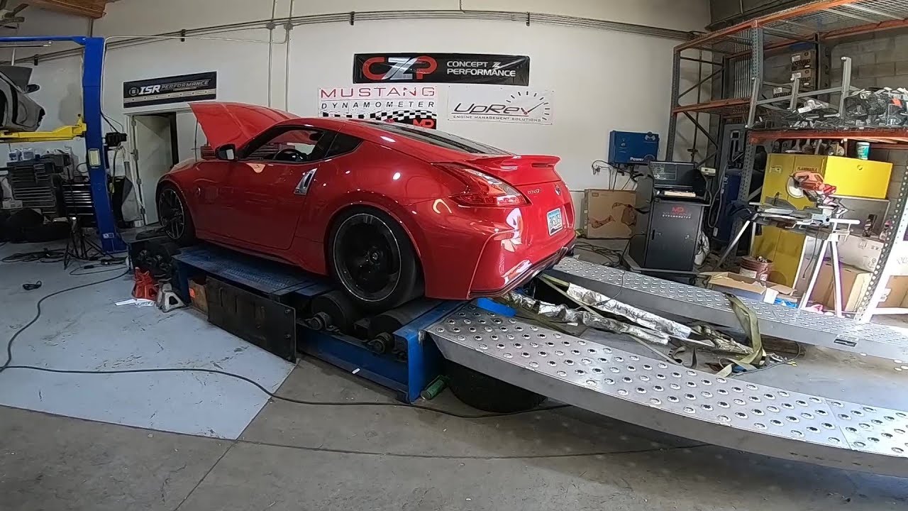370Z Nismo Dyno #4 (Z1 Intakes, Test Pipes and FI Exhaust) No Tune ...
