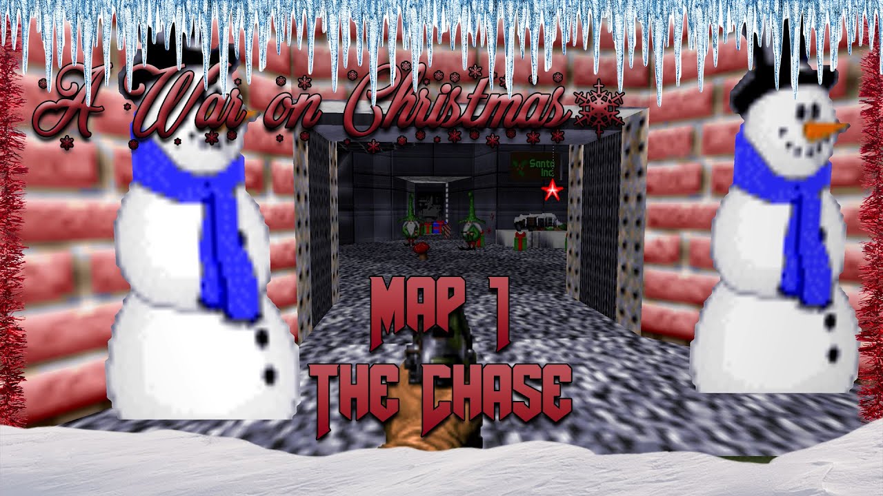 XMAS 2025 Special | DOOM WAD (A War on Christmas) - Map 1: The Chase ...