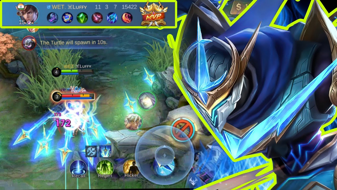 Gusion with this spell is unbeatable / 11 kills / Rank/ MLBB / Mobile ...