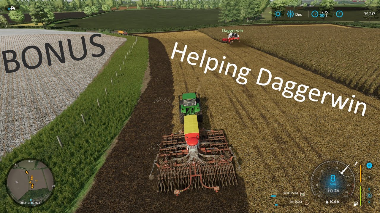 Bonus video - Helping out Daggerwin - MP FS22 - YouTube