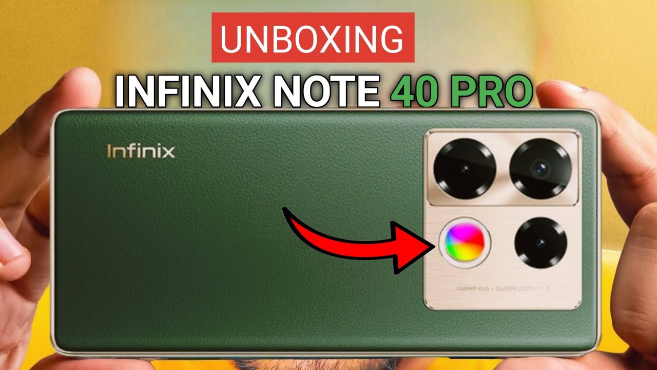 Infinix Note 40 Pro 5G Unboxing &First Look⚡Complete Charging Solution ...