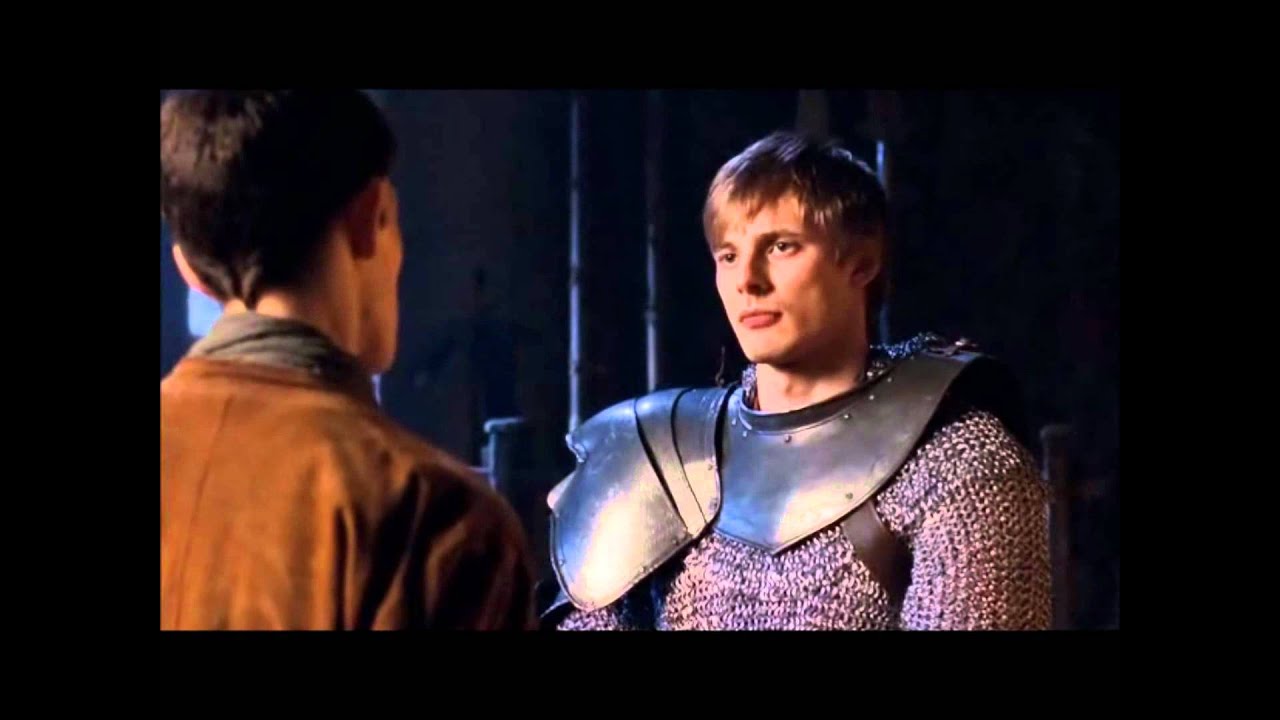 Perfect Merthur moment - YouTube