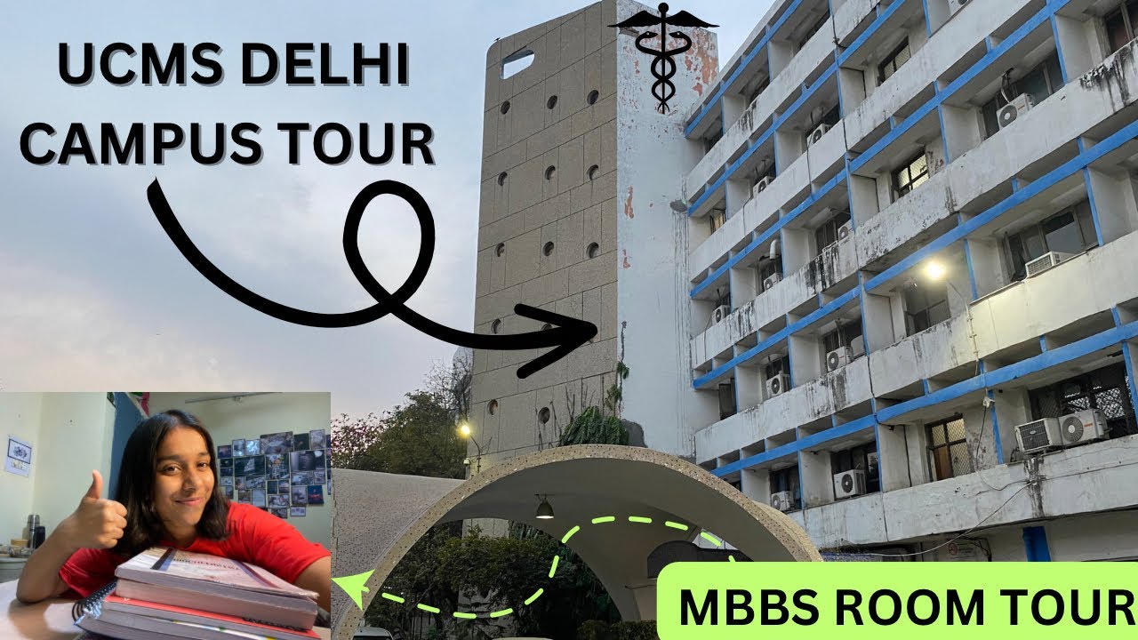 Gov MEDICAL COLLEGE| UCMS| Campus Tour| Room tour| DELHI | MBBS #neet #aiims - YouTube