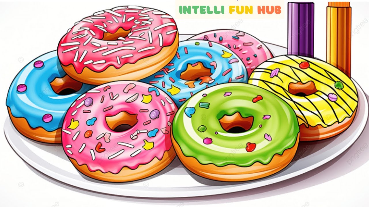 Learn How to Make Donuts for Kids : Funny and Easy Learning for Kids ...