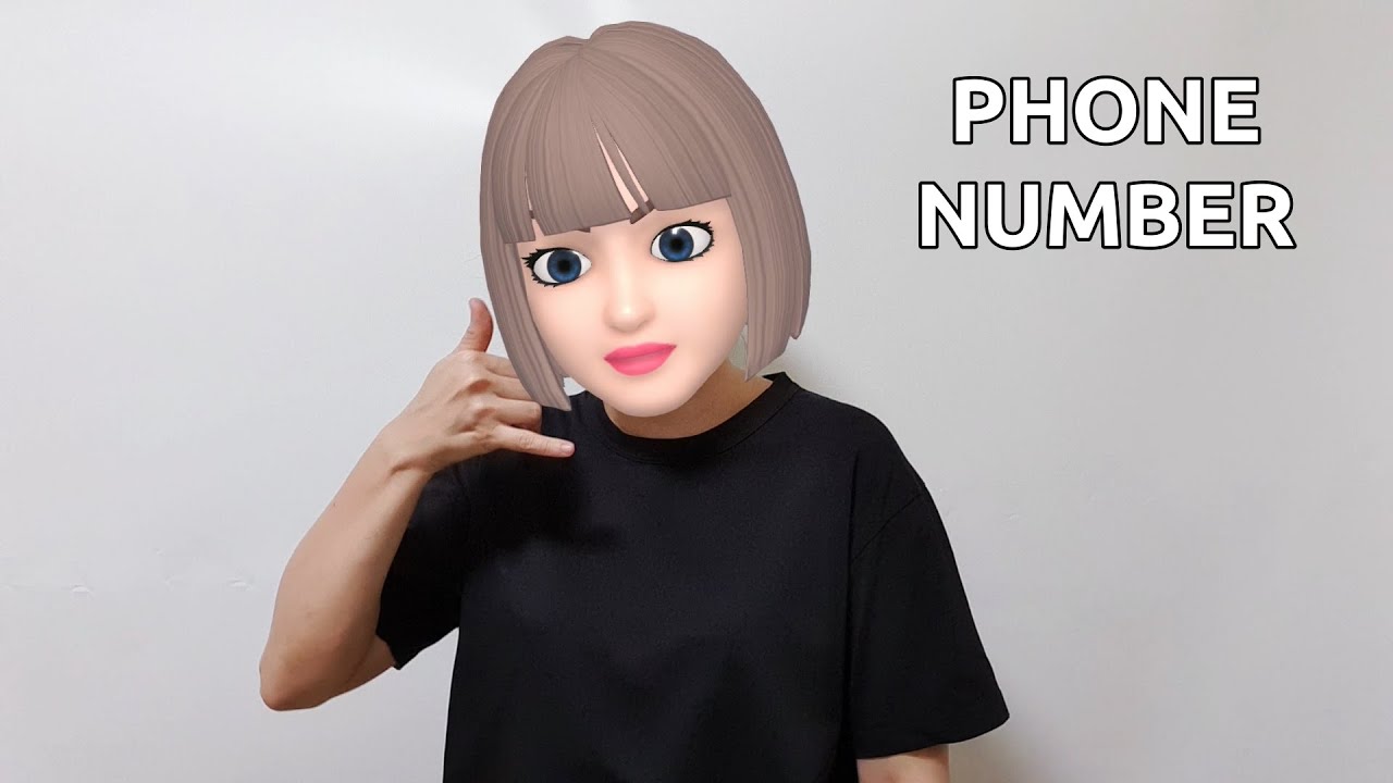 American Sign Language (ASL) Vocabulary Lesson: Phone Number - YouTube