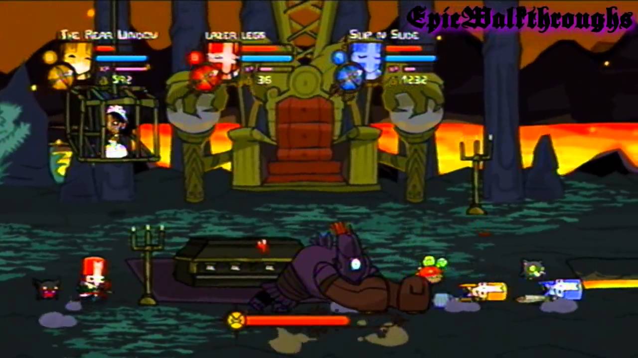 Castle Crashers Walkthrough: Cyclops' Fortress - YouTube