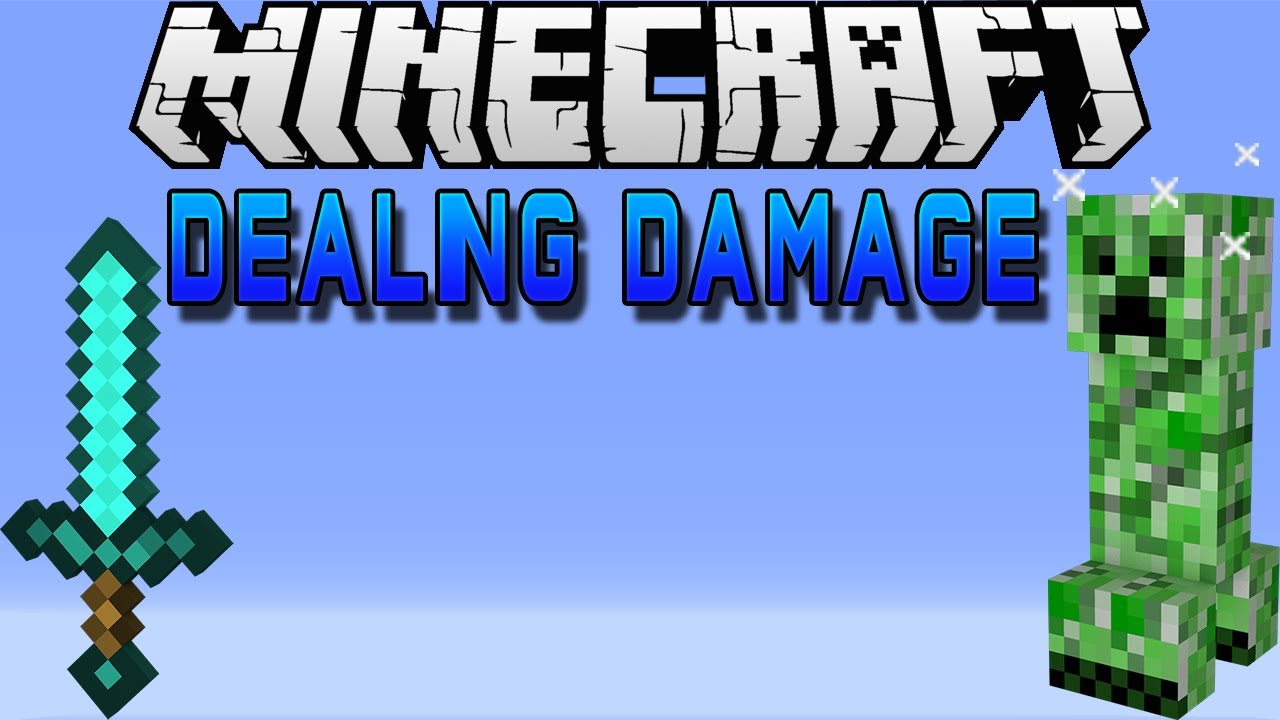 Minecraft - Dealing Damage - YouTube