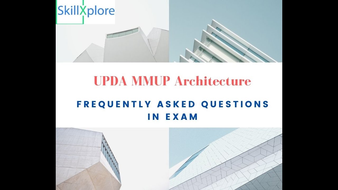 UPDA Architecture Exam Qatar | MMUP Architecture Exam Qatar | UPDA ...