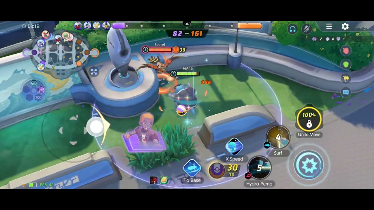 Pokemon Unite! HM45 Blastoise Trainer team wins First to 500 Battle ...