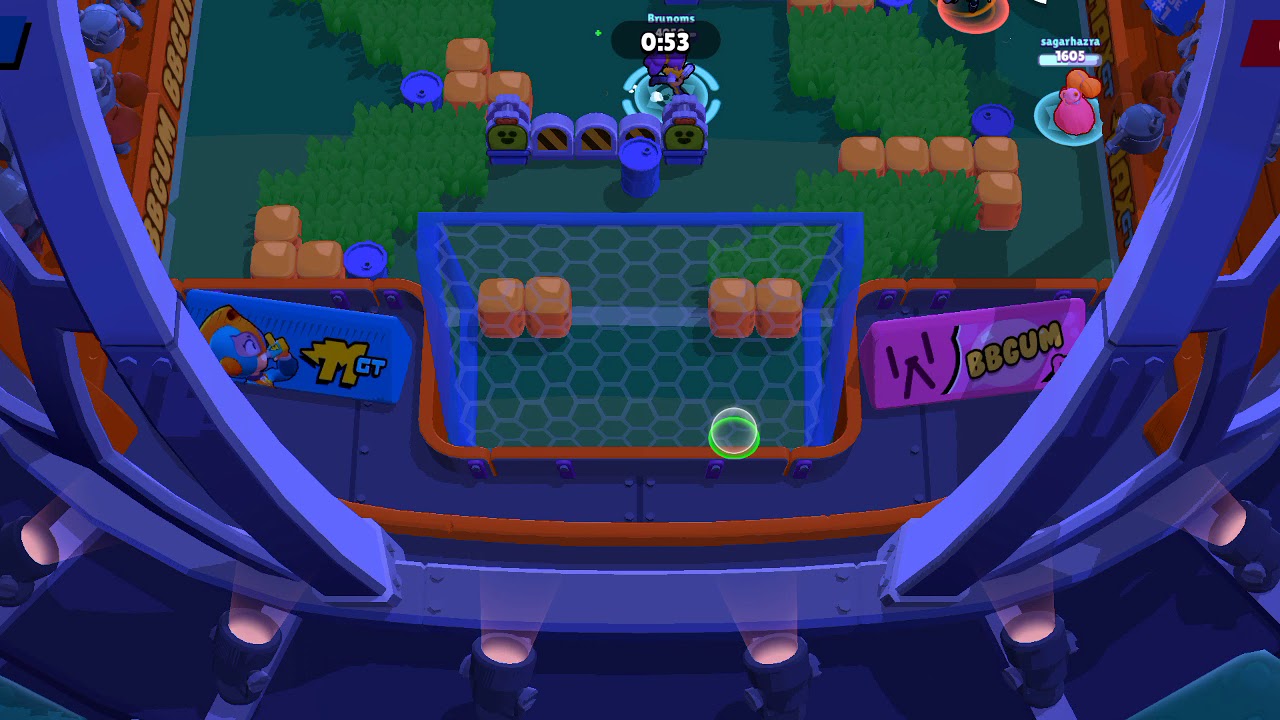 Brawl stars football match played like a pro - YouTube