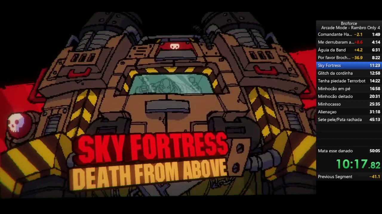 Broforce speedrun Arcade Rambro only in 43:20 - YouTube