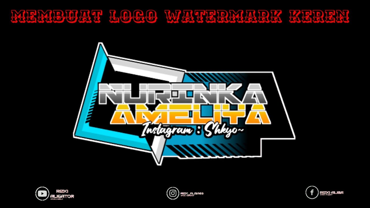 Cara Membuat Watermark Keren Buat Logo YouTube Di Aplikasi pixellab ...