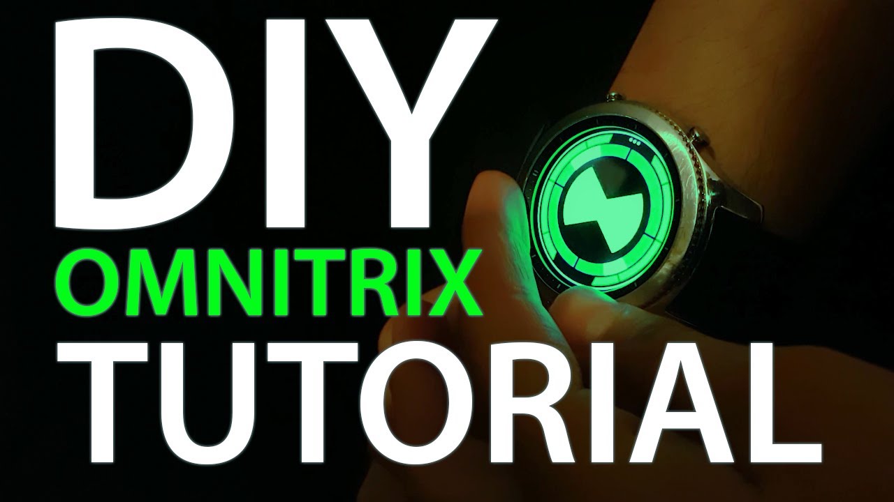 BEN 10 OMNITRIX SMARTWATCH TUTORIAL - YouTube