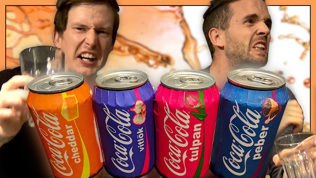 Testar Coca Cola's NYA SMAKER 2018 - Cola Vitlök! - YouTube