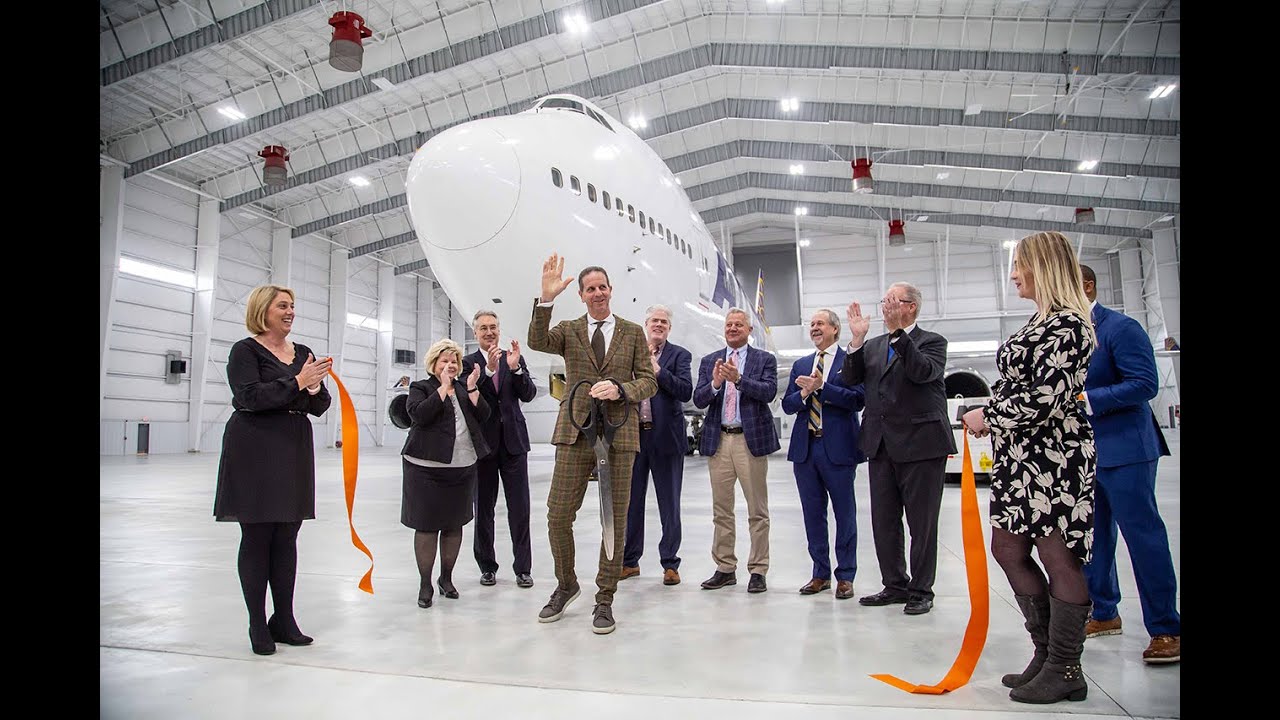 FEAM CVG Hangar Opening Ceremony - YouTube
