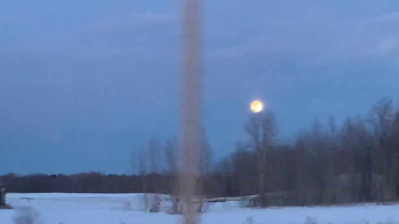 Super Pink Moon , Edmonton AB - YouTube