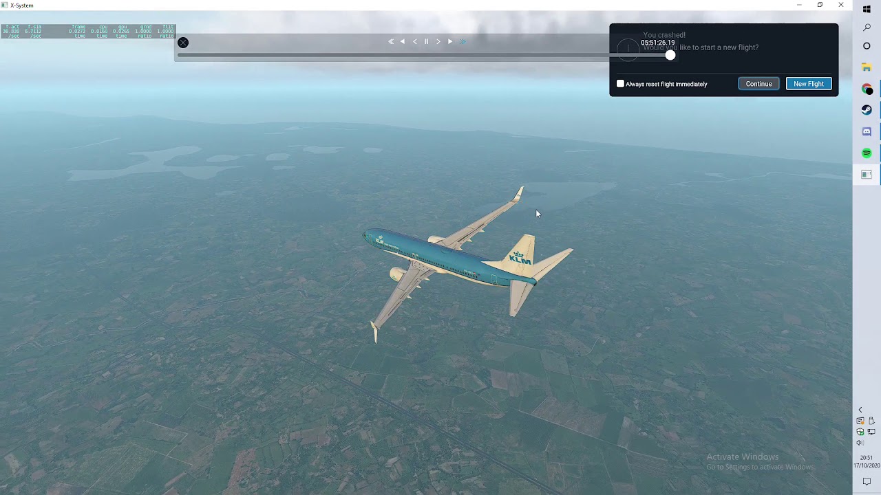 B737-900 MCAS's itself - YouTube