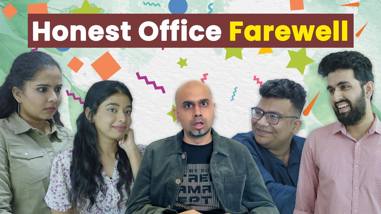 Honest Office Farewell | Kannada Comedy | MetroSaga - YouTube