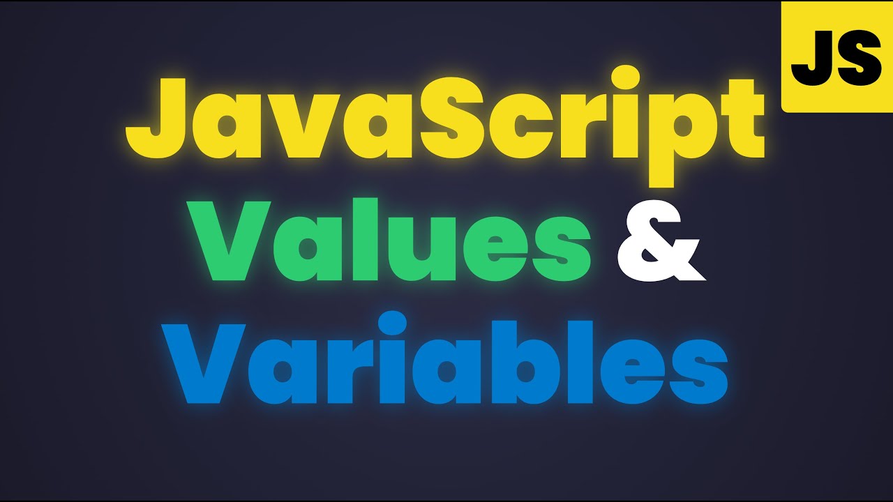JavaScript Values & Variables: The Do's & DON'Ts! - Episode 5 - YouTube