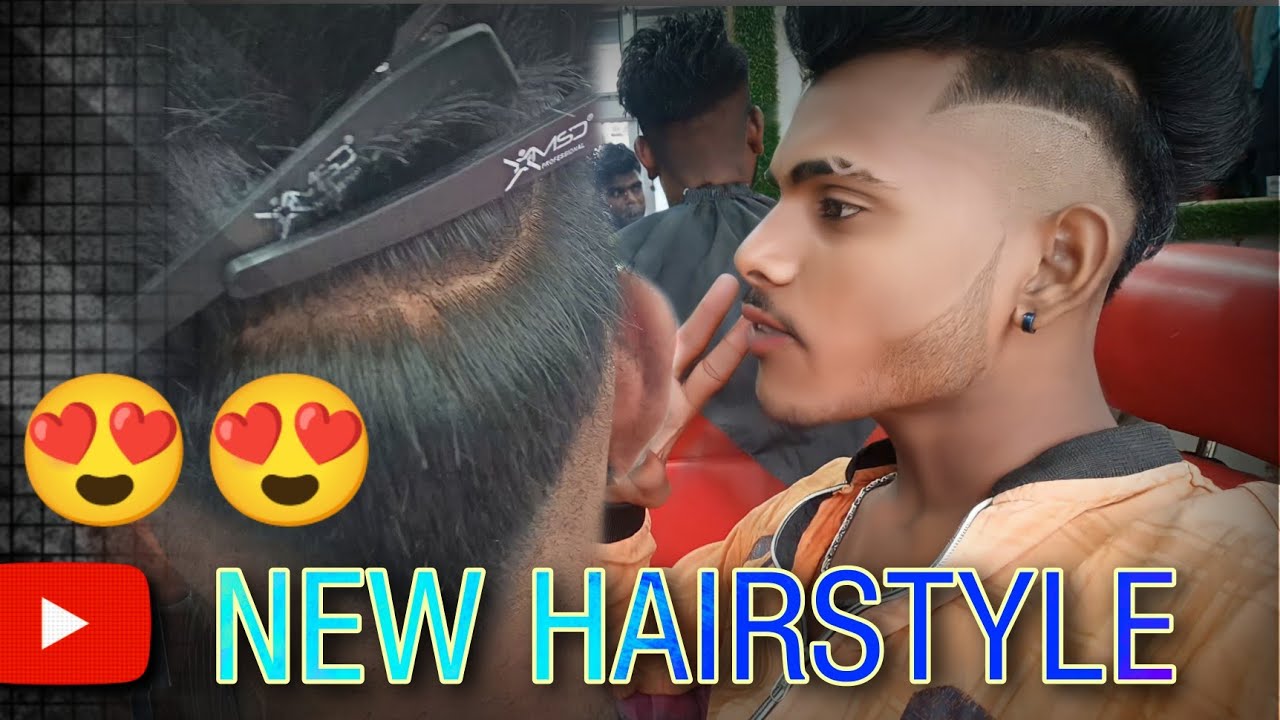 New Bomb Hairstyle Bindass haircutting Vlogs|| Crazy vlog Amit || - YouTube