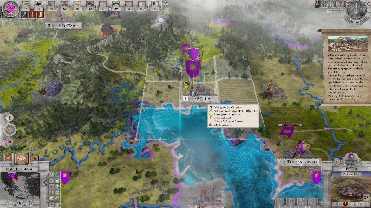 Imperiums Greek Wars Troy Gameplay (PC Game) - YouTube