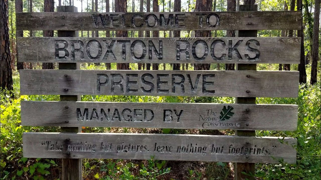 Broxton Rocks Preserve, GA - YouTube