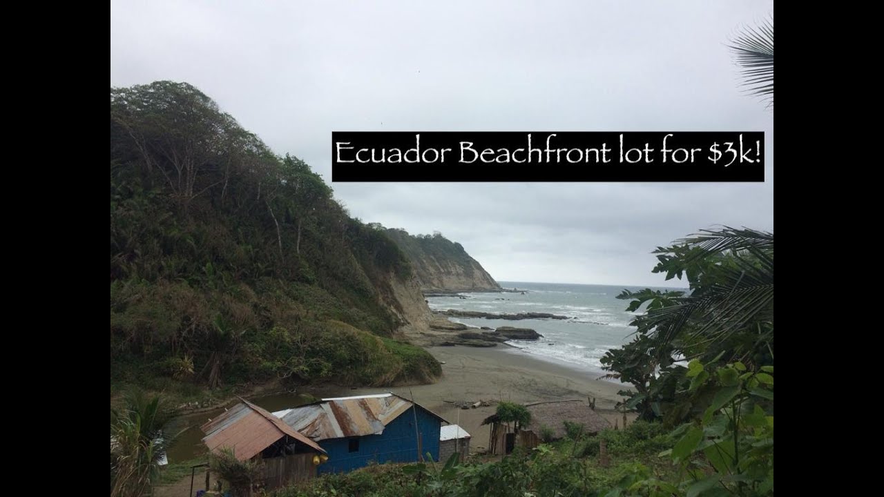 $3k for a private beach cove in Ecuador! 1st covid-era daily beachfront ...
