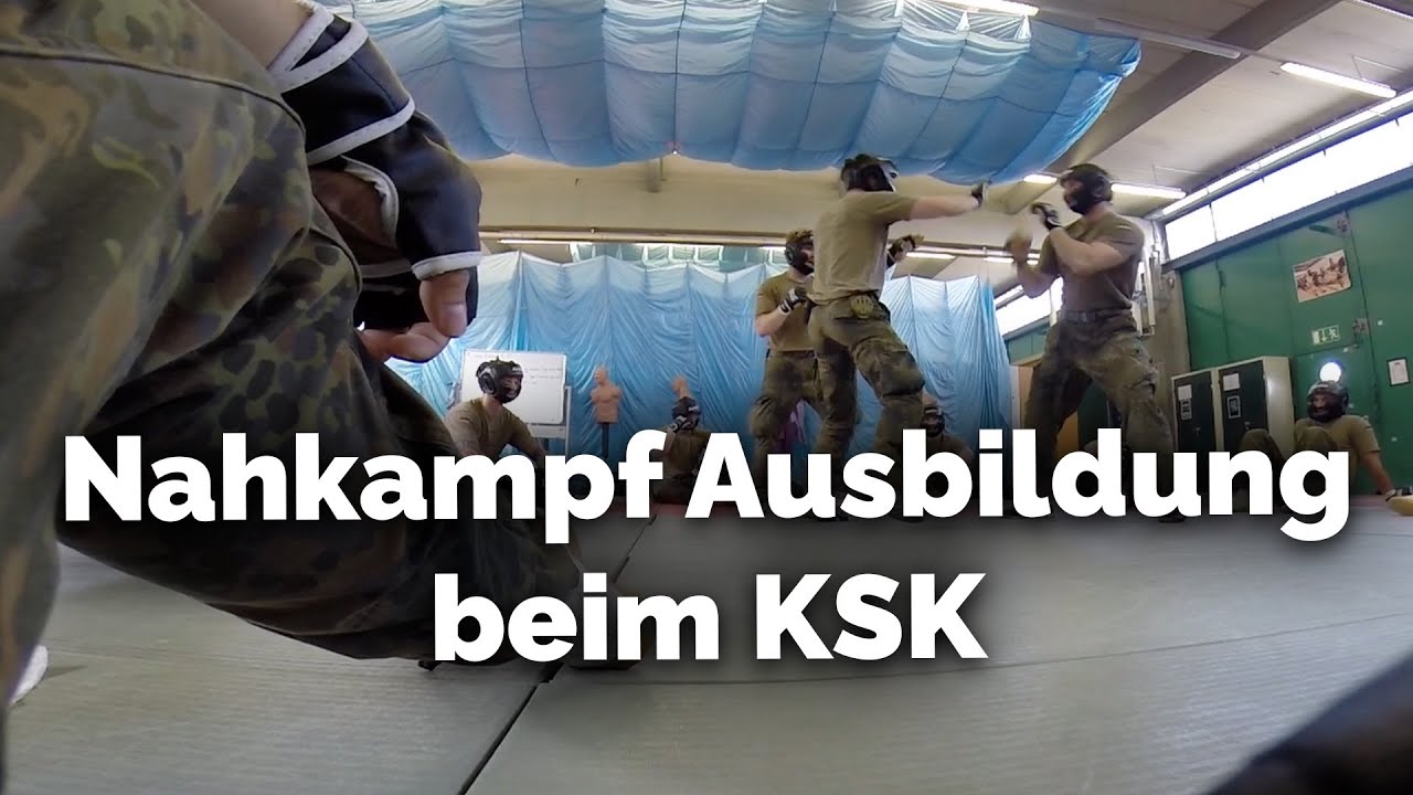 Nahkampf Ausbildung beim KSK (Kommando Spezialkräfte) - YouTube