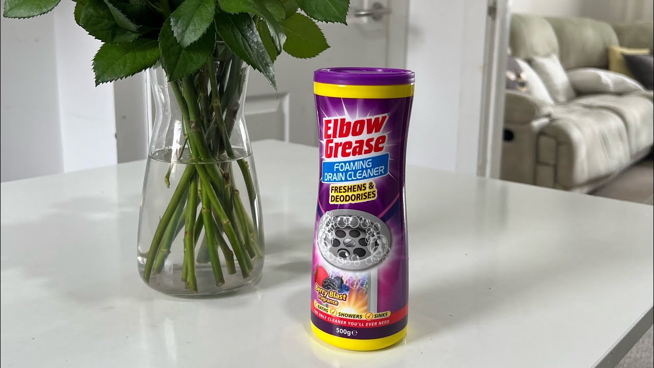 Elbow Grease , foaming drain cleaner #clean #cleaning - YouTube
