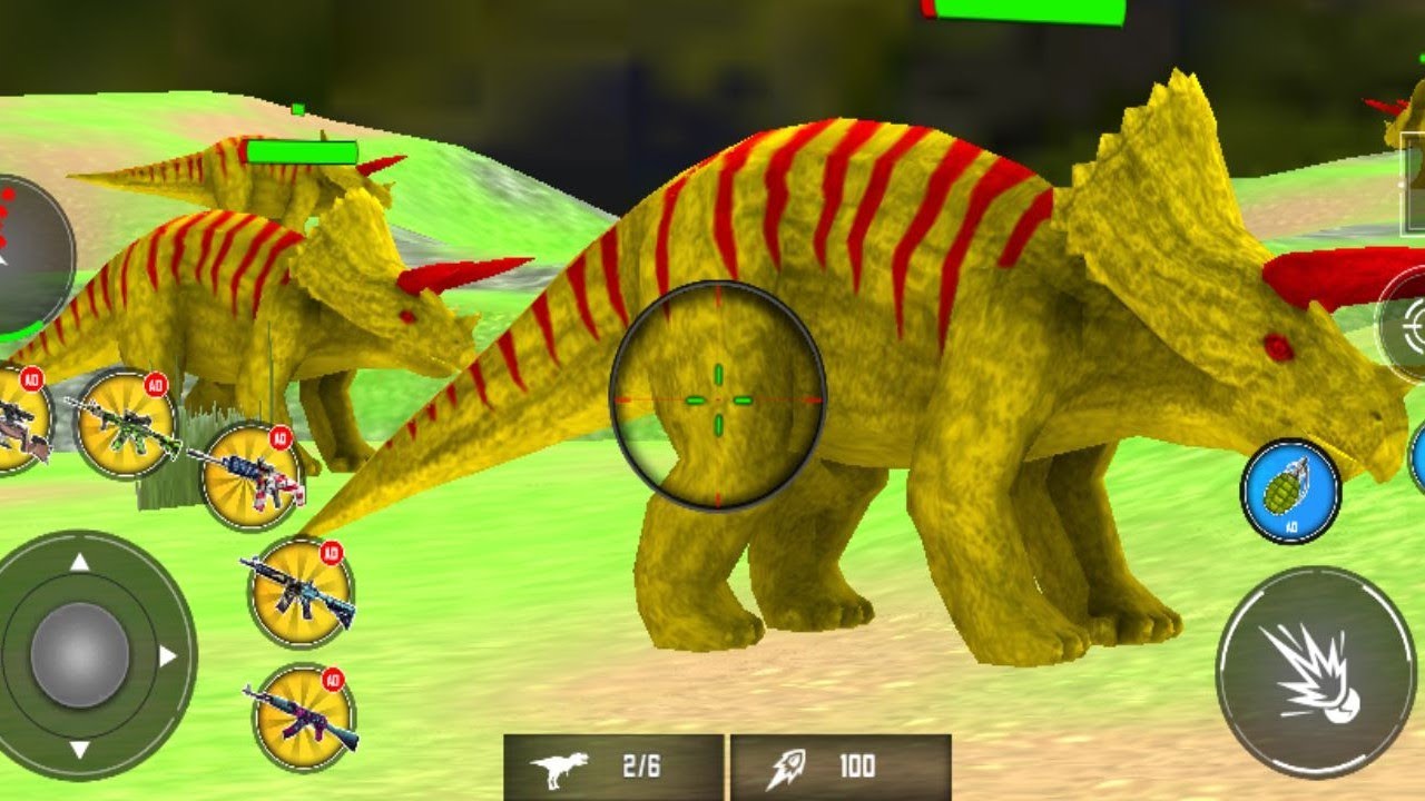 Modern Africa hunt Real Dinosaur 3D Apex Predator Dinosaur Hunter ...