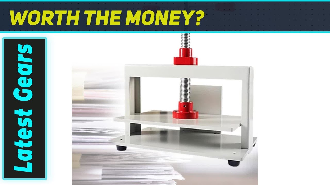 A4/A3 Manual Paper Press: The Ultimate Bookbinding & Document Flattener ...