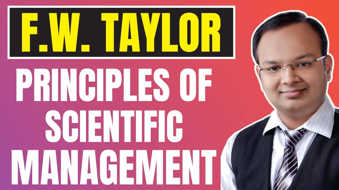 F.W. Taylor Principles of Scientific Management |#3| Principles of ...